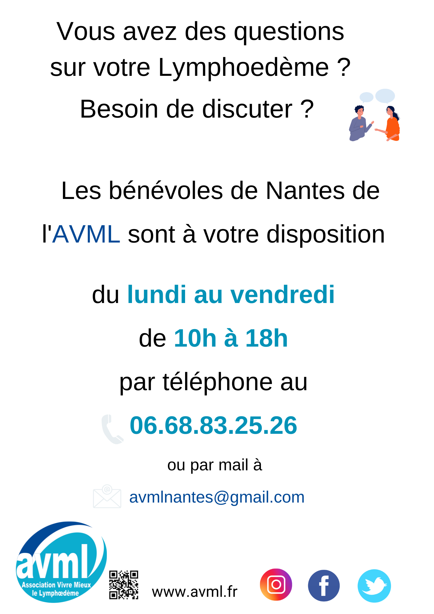 Loire-Atlantique - Bretagne - AVML - Association Vivre Mieux le Lymphœdème