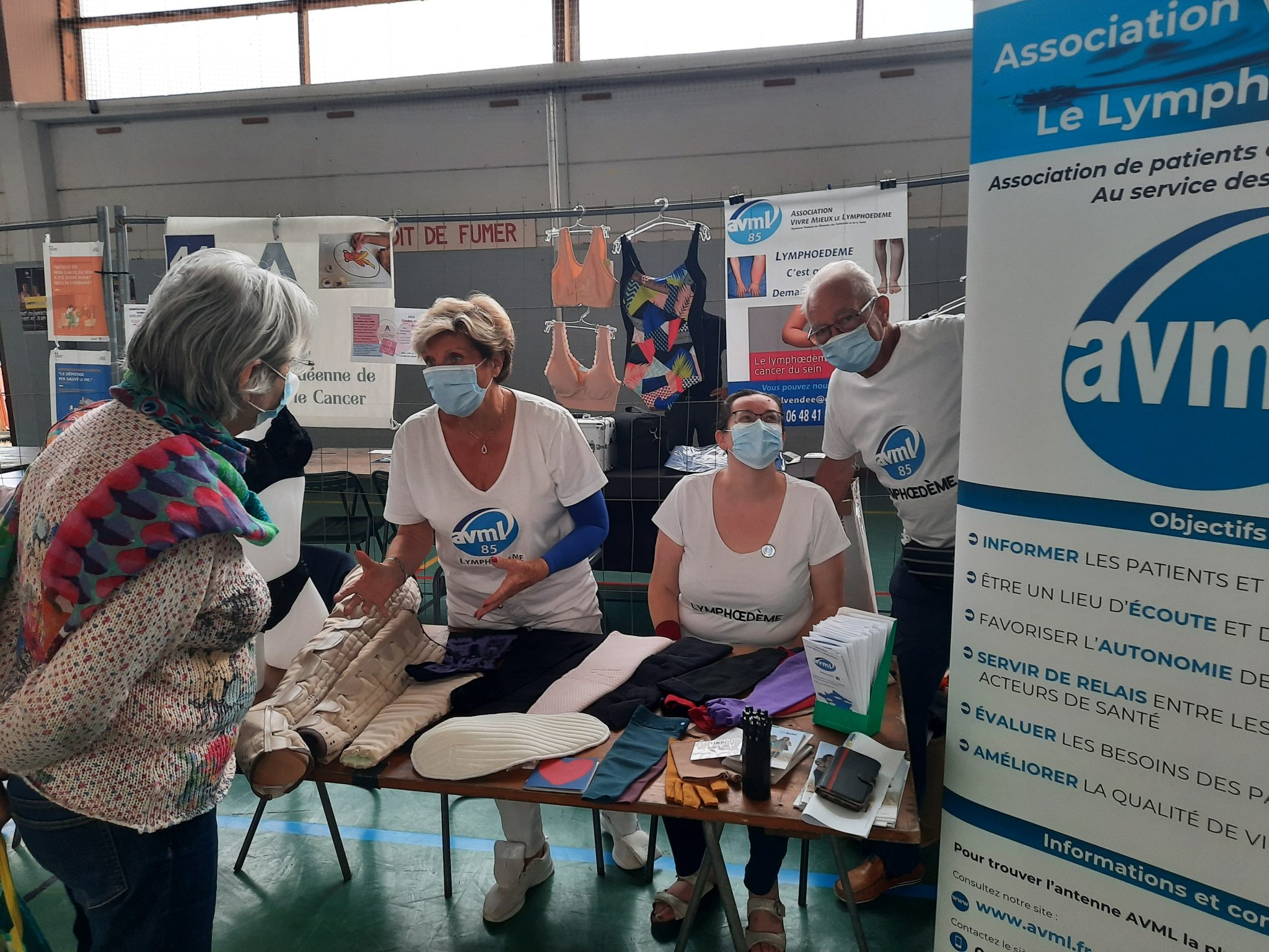 AVML Vendée au forum des associations (2021) - Association Vivre Mieux ...