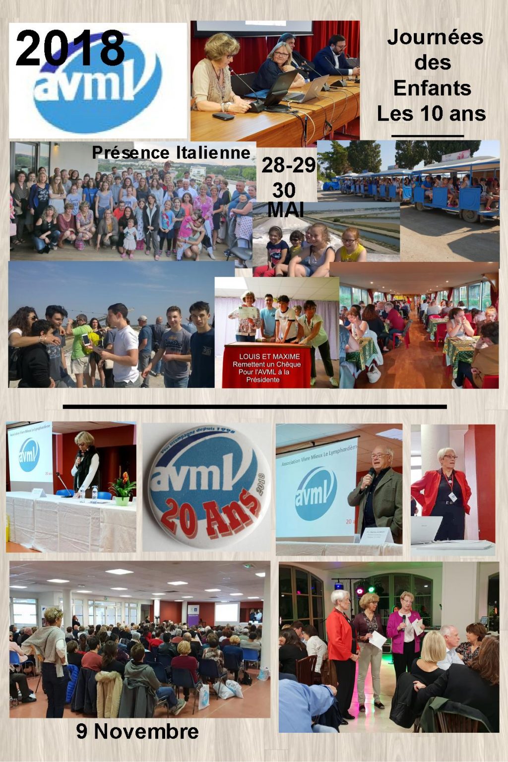 Actions - AVML - Association Vivre Mieux le Lymphœdème